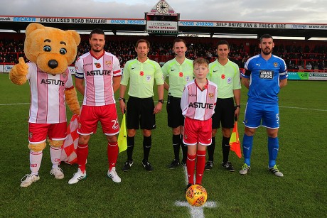 Prematch Line During Stevenage Vs Notts Editorial Stock Photo - Stock ...