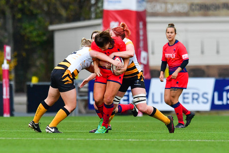Daisy French Worcester Valkyries Tackled By Editorial Stock Photo ...