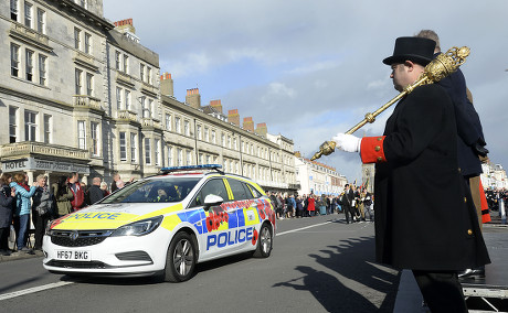 Poppy Branded Police Car Remembrance Day Editorial Stock Photo - Stock ...