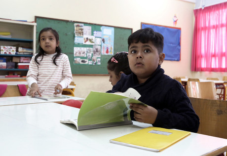 Children Sit Their Classroom Pakistani Communitys Editorial Stock Photo ...