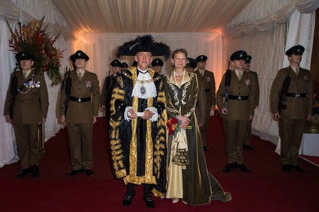 Lord Mayor Charles Bowman His Wife Editorial Stock Photo - Stock Image ...