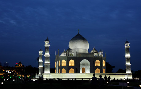 Replica Taj Mahal Landmark Made Fibre Editorial Stock Photo - Stock ...
