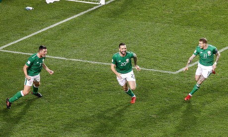 Republic Ireland Vs Denmark Shane Duffy Editorial Stock Photo - Stock ...