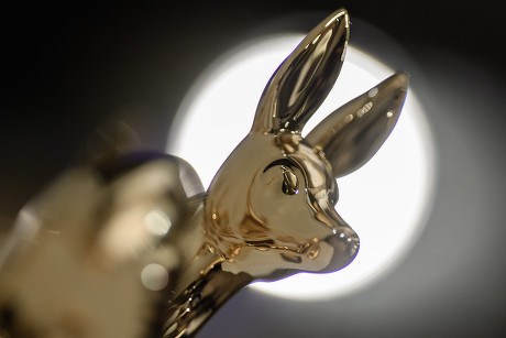 Golden Deer Fawn Trophy Media Prize Editorial Stock Photo - Stock Image ...