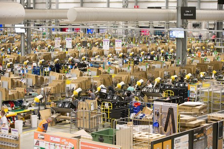 Amazon Fulfilment Centre Peterborough Editorial Stock Photo - Stock ...