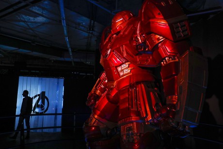 Iron Mans Armor Hulkbuster Suit On Editorial Stock Photo - Stock Image ...