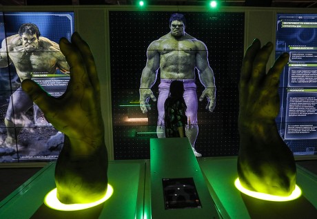 Visitor Passes Display Superhero Comic Character Editorial Stock Photo ...