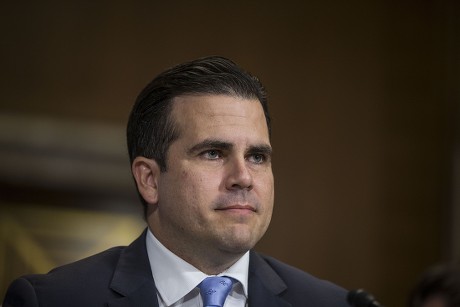 Governor Commonwealth Puerto Rico Ricardo Rossello Editorial Stock ...