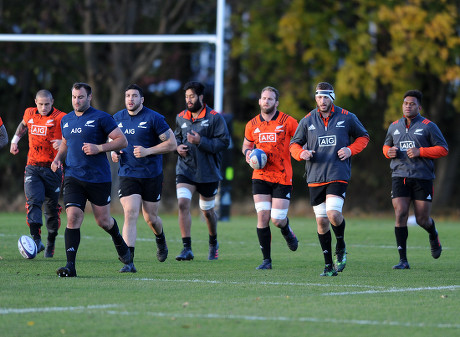 30 imágenes de New Zealand All Blacks training, Edinburgh, UK - 16 Nov ...