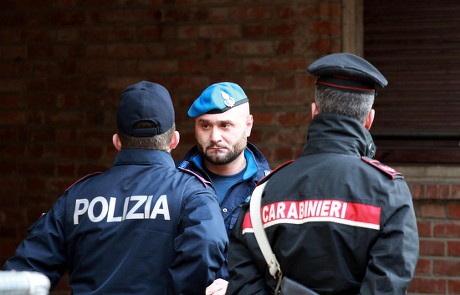 Police Guards Outside Special Section Inmates Editorial Stock Photo ...
