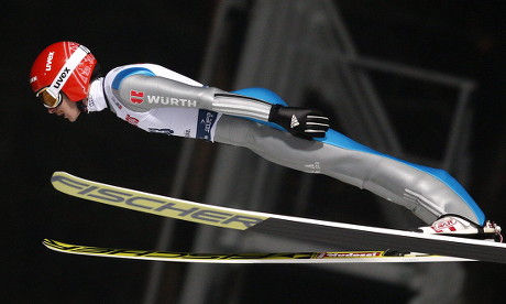 Richard Freitag Germany Airborne During Qualification Editorial Stock ...
