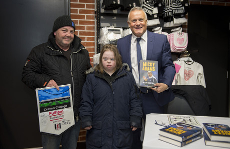 Commercial Marketing Micky Adams Signs His Editorial Stock Photo ...