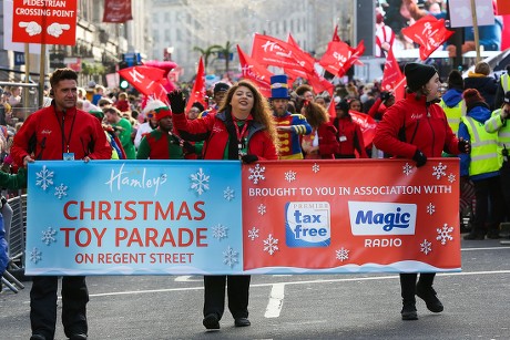 Hamleys Christmas Toy Parade, London, UK - 19 Nov 2017 Stock Pictures ...