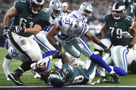 NFL Eagles vs Cowboys, Arlington, USA - 19 Nov 2017 Stock Pictures ...