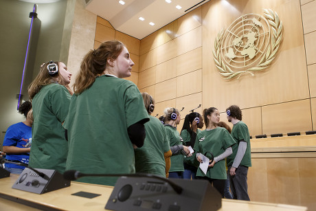 Young People Participate Activities Inside Assembly Editorial Stock ...
