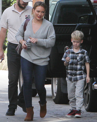 Hilary Duff Son Luca Cruz Comrie Editorial Stock Photo - Stock Image ...