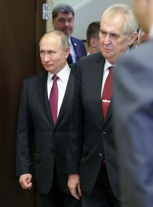 Vladimir Putin Milos Zeman Editorial Stock Photo - Stock Image ...