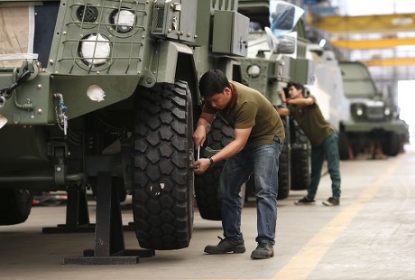 Thai Workers Work On Production Line Editorial Stock Photo - Stock ...