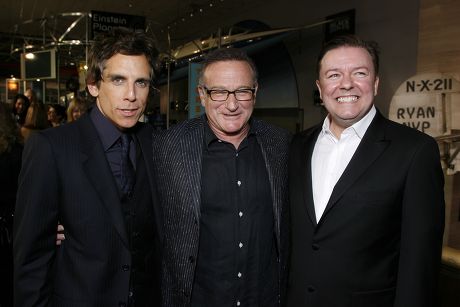 Ben Stiller Robin Williams Ricky Gervais Editorial Stock Photo - Stock ...