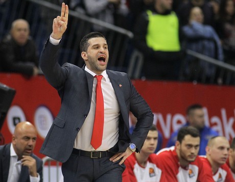 Head Coach Dusan Alimpijevic Red Star Editorial Stock Photo - Stock ...