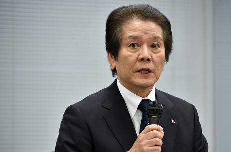 Mitsubishi Materials President press conference in Tokyo, Japan - 24 ...