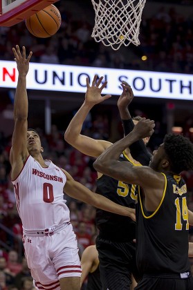 NCAA Basketball UW-Milwaukee vs Wisconsin, Madison, USA - 24 Nov 2017 ...