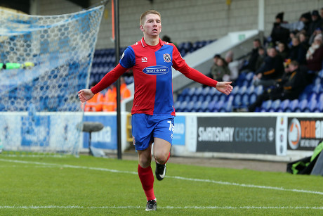 Sam Ling Dagenham Celebrates Scoring Opening Editorial Stock Photo ...