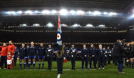Raf Flag Bearer Editorial Stock Photo - Stock Image | Shutterstock