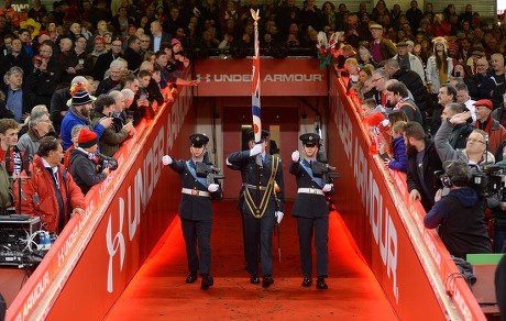 Raf Flag Bearer Editorial Stock Photo - Stock Image | Shutterstock