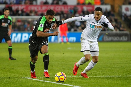 Jordon Ibe Afc Bournemouthtakes On Martin Editorial Stock Photo - Stock ...