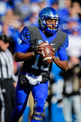 Kentucky Quarterback Stephen Johnson 15 During Editorial Stock Photo ...