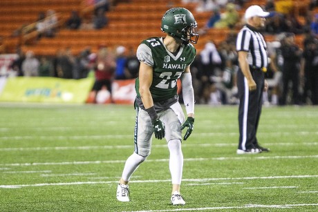 Hawaii Rainbow Warriors Wide Receiver Dylan Editorial Stock Photo ...