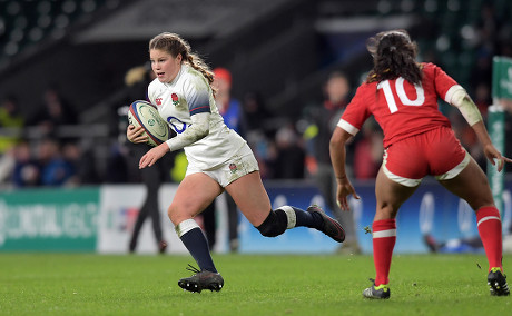Englands Jess Breach Rugby Union England Editorial Stock Photo - Stock ...