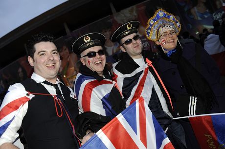 Eurovision Fans Paul Gurney Iain Porter Editorial Stock Photo - Stock Image | Shutterstock