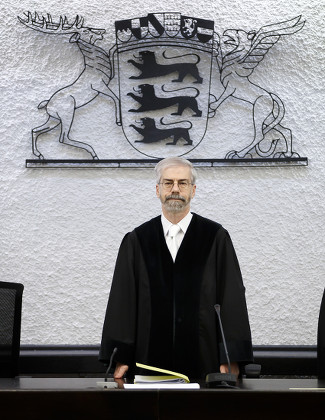 Presiding Judge Roderich Martis Arrives Courtroom Editorial Stock Photo ...
