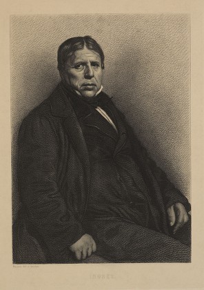 Jeanaugustedominique Ingres French Neoclassical Painter Portrait ...