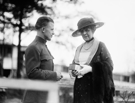 First Lady Florence Harding Military Officer Editorial Stock Photo ...