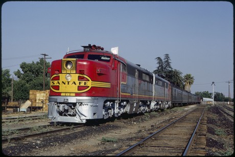 Santa Fe Diesel Locomotive Train Cutler Editorial Stock Photo - Stock ...