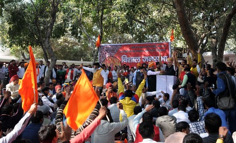 Rajputana Karni Sena Founder Lokendra Singh Editorial Stock Photo ...