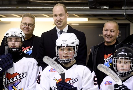 Prince William Poses Young Players Members Editorial Stock Photo ...