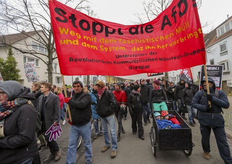 Protesters March While Shouting Slogans Carrying Editorial Stock Photo ...
