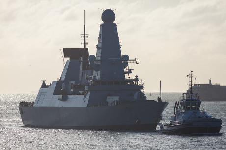 Troubled Royal Navy Type45 Destroyer Hms Editorial Stock Photo - Stock ...