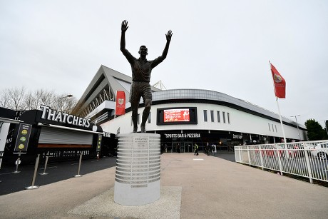John Atyeo Statue Outside Ashton Gate Editorial Stock Photo - Stock ...