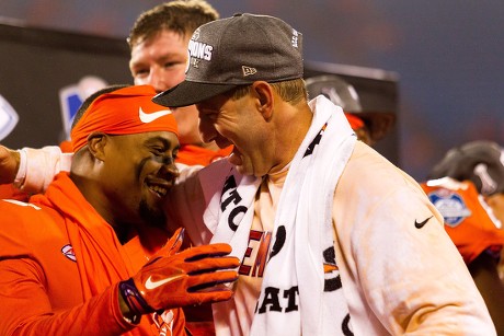 Clemson Cornerback Ryan Carter 31 Hugs Editorial Stock Photo - Stock ...