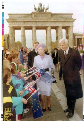Queen Elizabeth Ii Visit Germany Oct Editorial Stock Photo - Stock ...