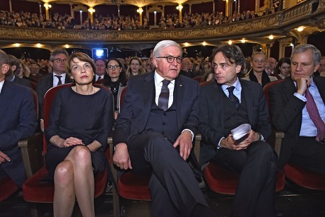 Vl Elke Buedenbender Frankwalter Steinmeier Giovanni Editorial Stock ...