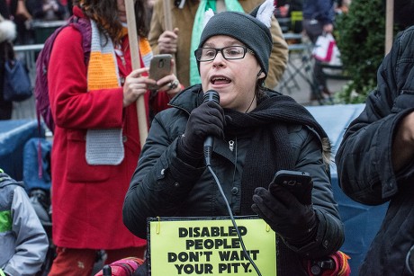 Disability Rights Activist Michelle Speaks Herald Editorial Stock Photo ...