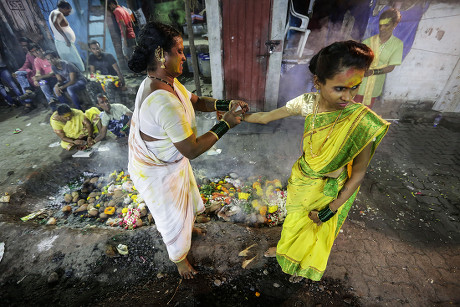 Indian Devadasi Smash Their Bangles Part Editorial Stock Photo - Stock ...