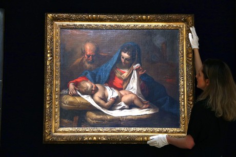 Holy Family By Sebastiano Ricci Editorial Stock Photo - Stock Image ...