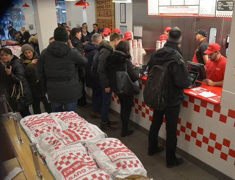 Burger Chain Five Guys Opens First Editorial Stock Photo - Stock Image ...